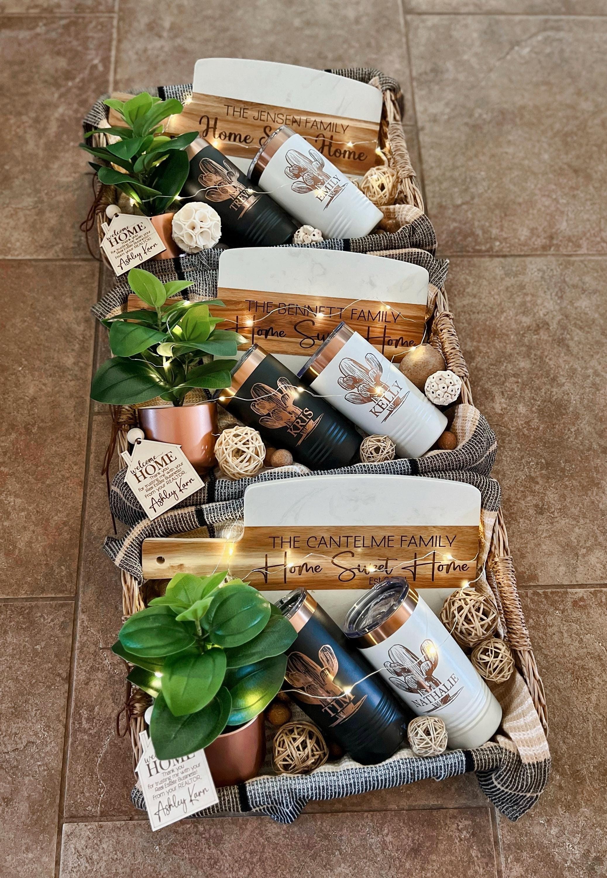 New Home Realtor Closing Gift Basket, Gift Basket for New Home Owner ...