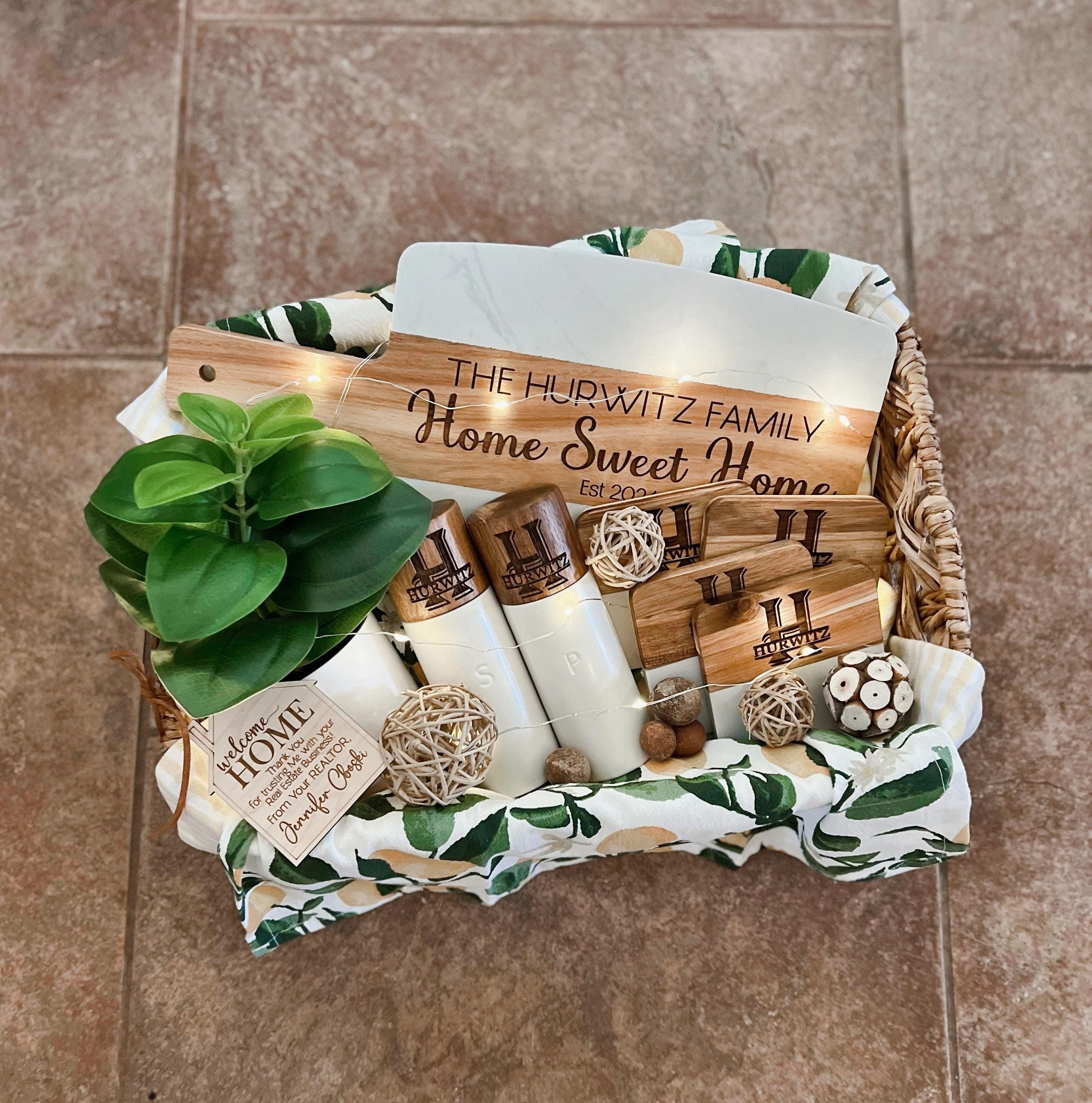 New Home Realtor Closing Gift Basket, Gift Basket for New Home Owner ...