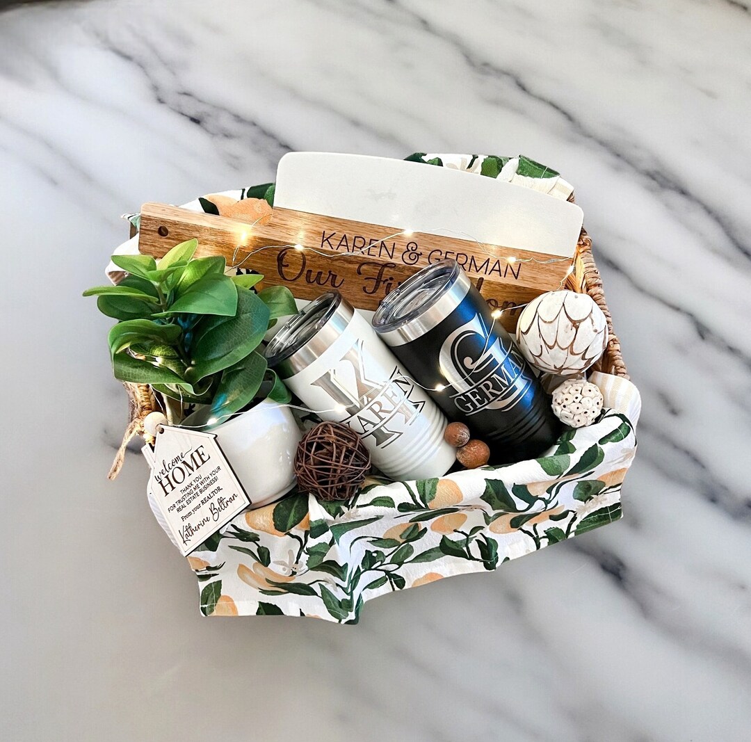 Realtor Closing Gift Basket for New Home Owners, Closing Gift for ...