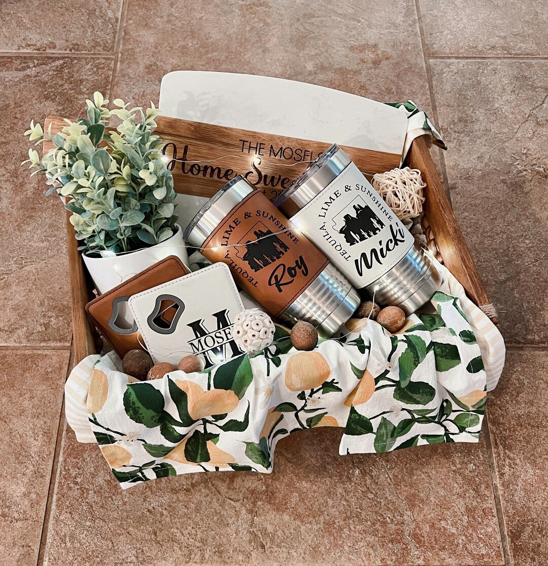 Housewarming Realtor Closing Gift Basket, Gift Basket for New Home ...
