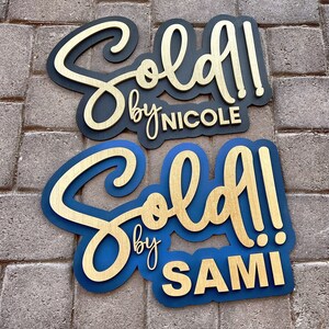 Sold Sign for Realtors, Closing Day Social Media Photo Prop, Real ...