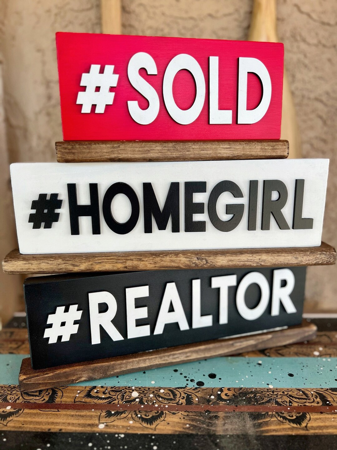 Sign for Realtor Desk, Realtor Desk Sign, Realtor Marketing and ...
