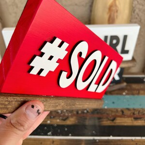 Sign for Realtor Desk, Realtor Desk Sign, Realtor Marketing and ...