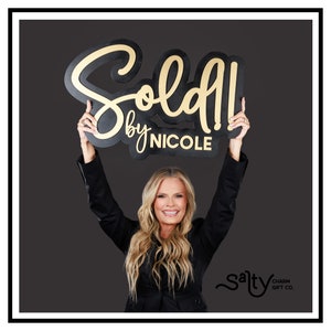 Sold Sign for Realtors, Closing Day Social Media Photo Prop, Real ...