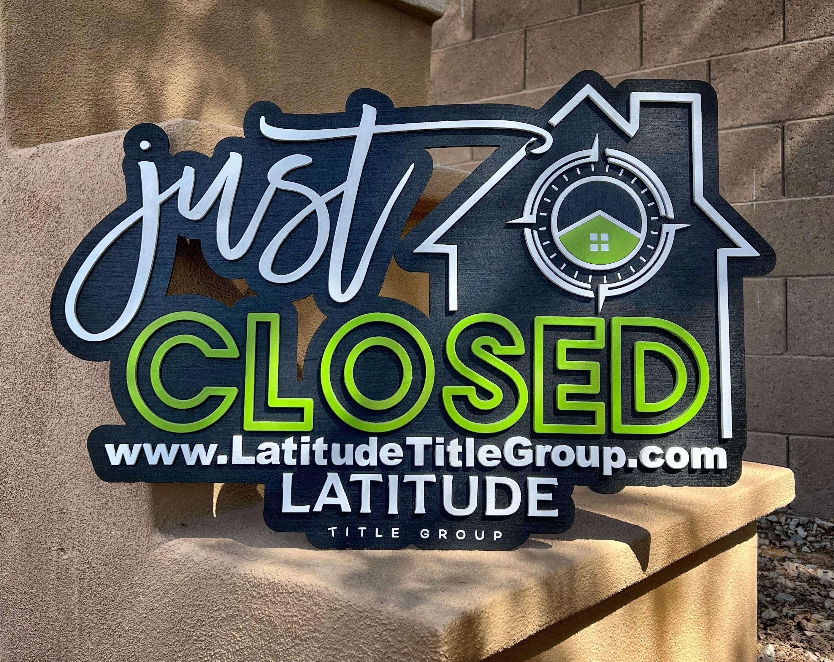 Just Closed Real Estate Photo Prop and Sign for Realtors, Social Media ...