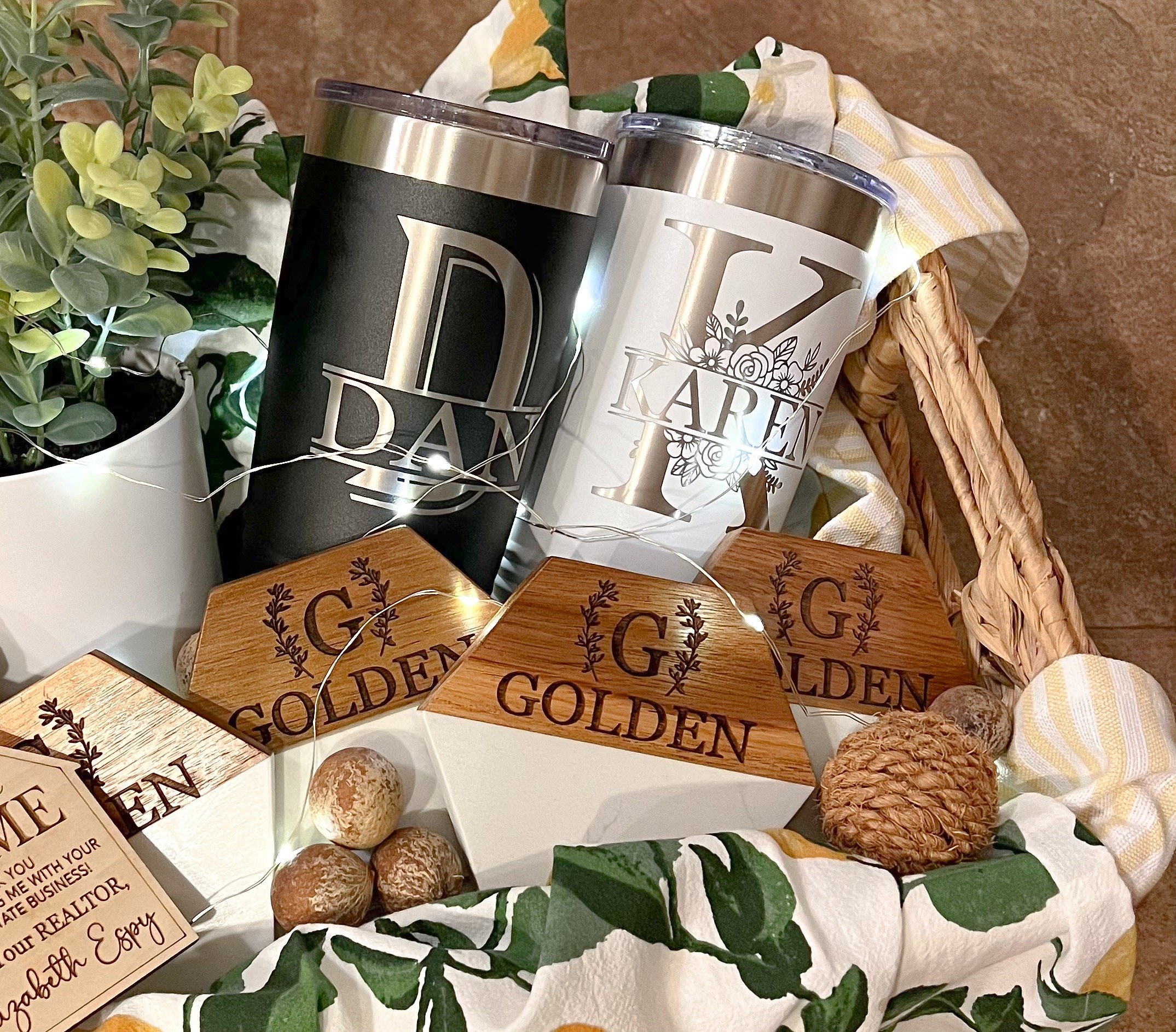 Housewarming Closing Gift Basket, Gift Basket for New Home Owner, Gift ...