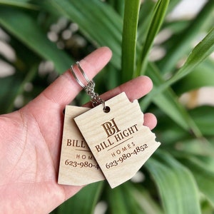 Realtor Keychains, Branded Keychains for Realtors, Marketing Swag for ...