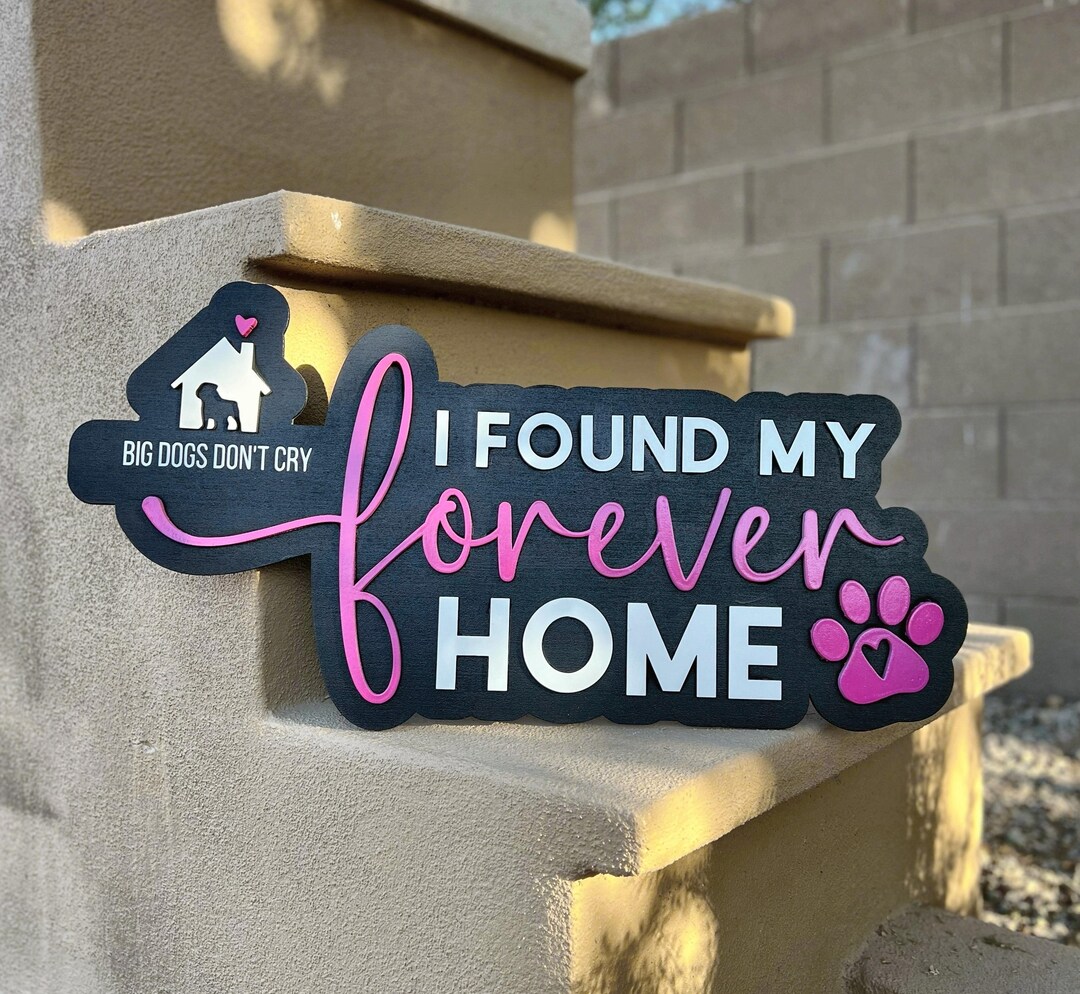I Found My Forever Home, Rescue Animal Adoption Day Social Media Photo ...