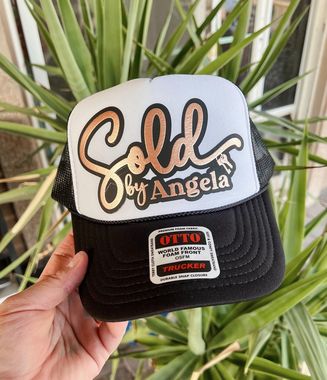 SOLD Realtor Trucker Hat, Custom Real Estate Hat, Realtor Marketing ...