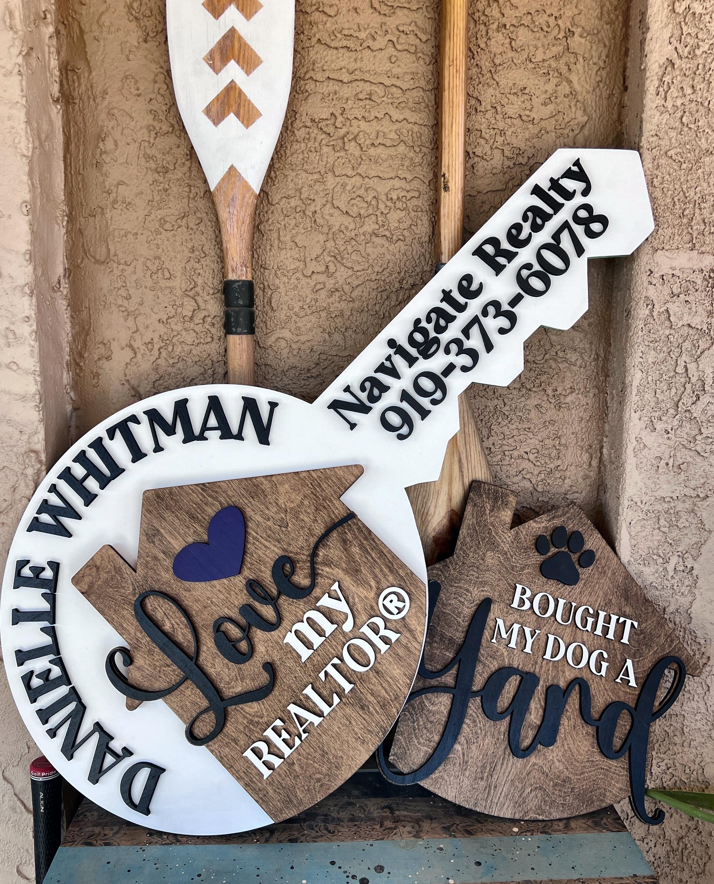 Interchangeable REALTOR Key Prop, REALTOR Key Sign, Sold Sign for ...