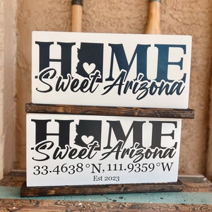 Home State Realtor Closing Gift Sign, Home Sign for New Home Owner ...