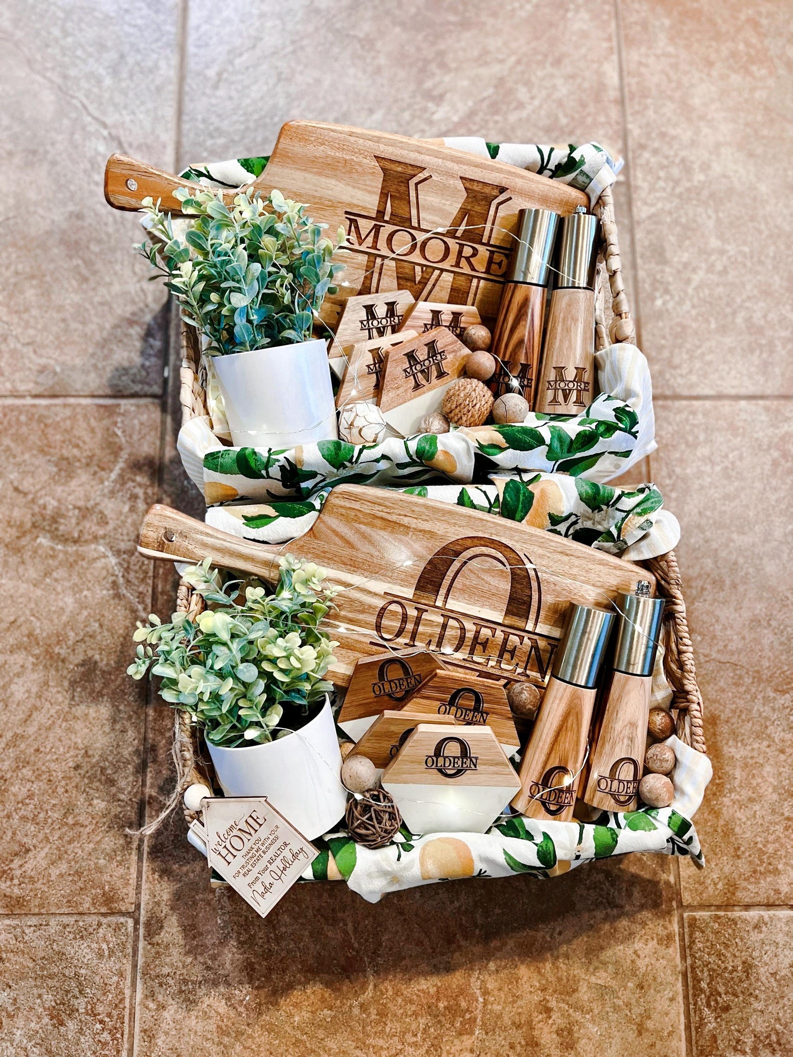 Housewarming Realtor Closing Gift Basket, Gift Basket for New Home ...