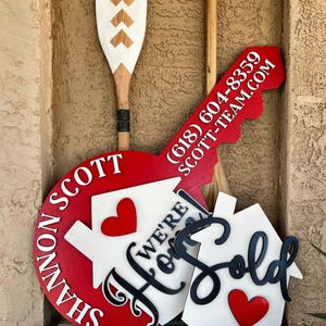 Interchangeable REALTOR Key Prop, REALTOR Key Sign, Sold Sign for ...