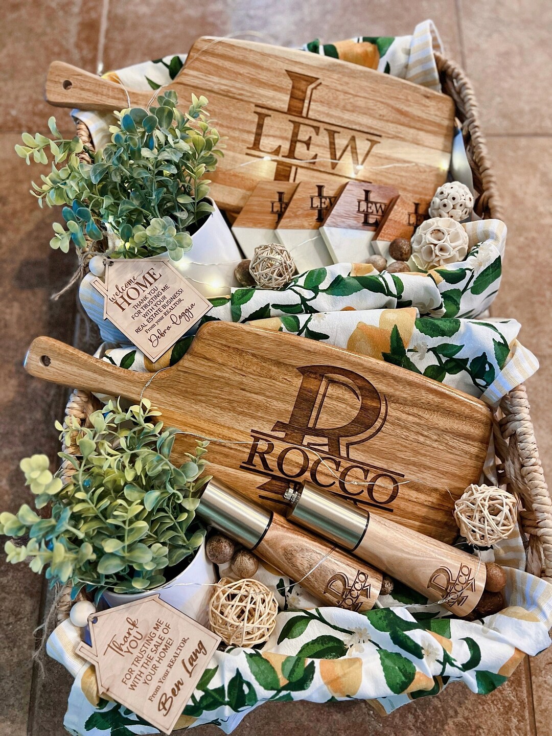 Housewarming Realtor Closing Gift Basket Gift Basket for New - Etsy