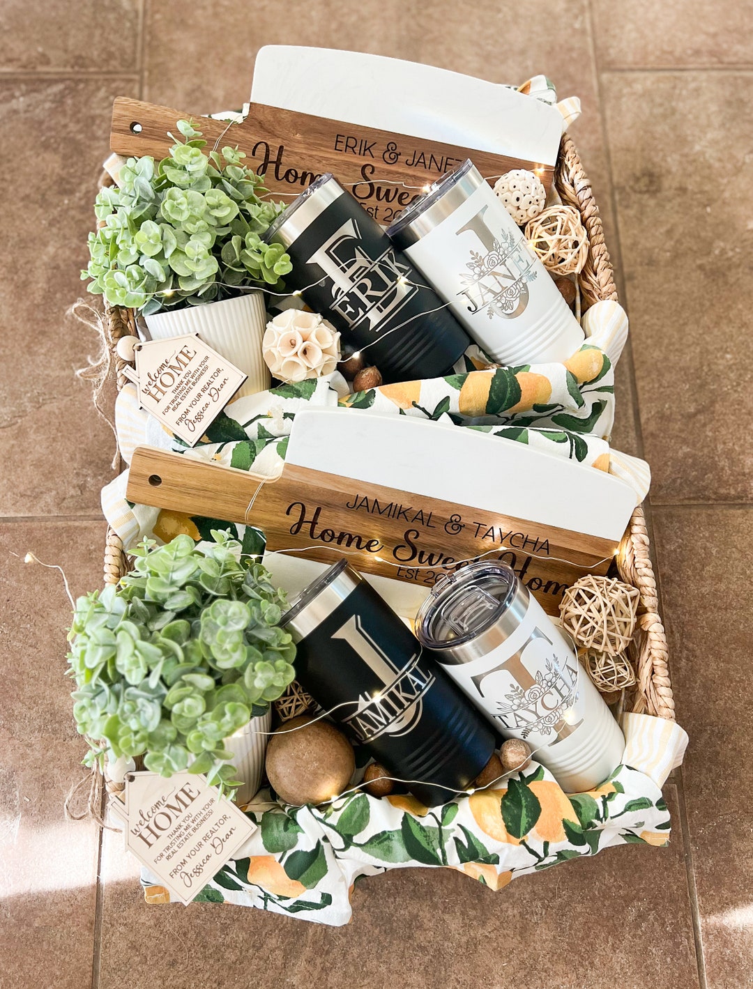 Realtor Closing Gift Basket for New Home Owners, Closing Gift for ...