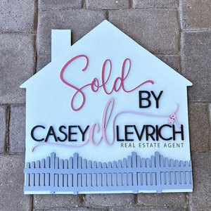 Sold Custom Realtor House Prop, Sold by Realtor Marketing Sign, House ...