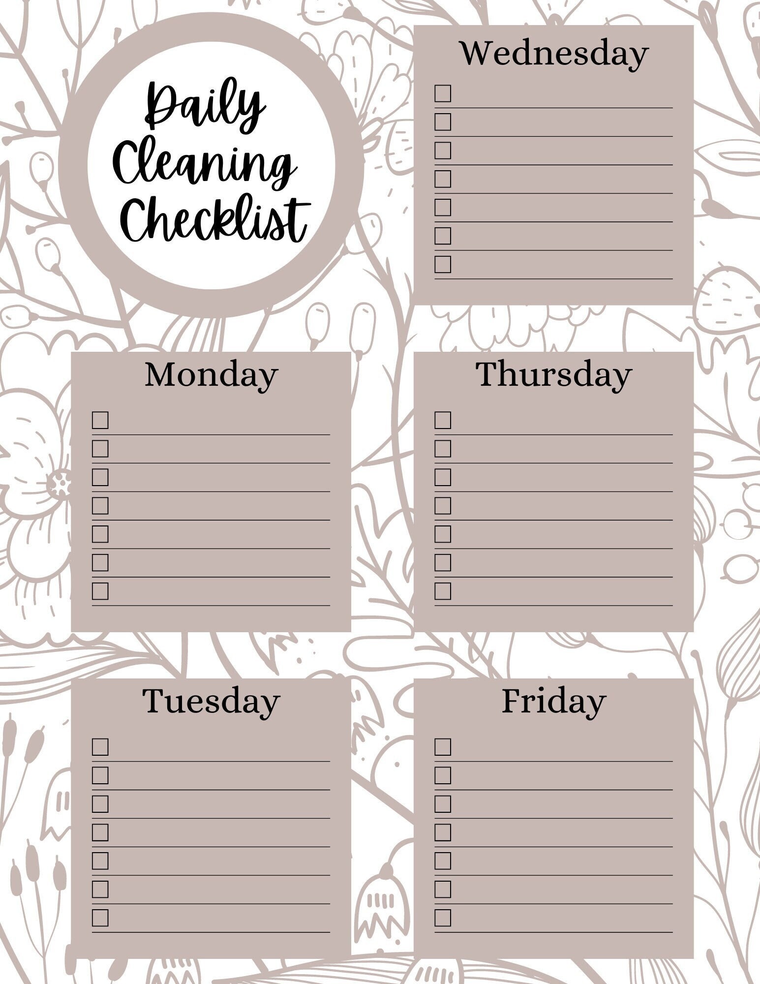 Checklist Bundle - Etsy