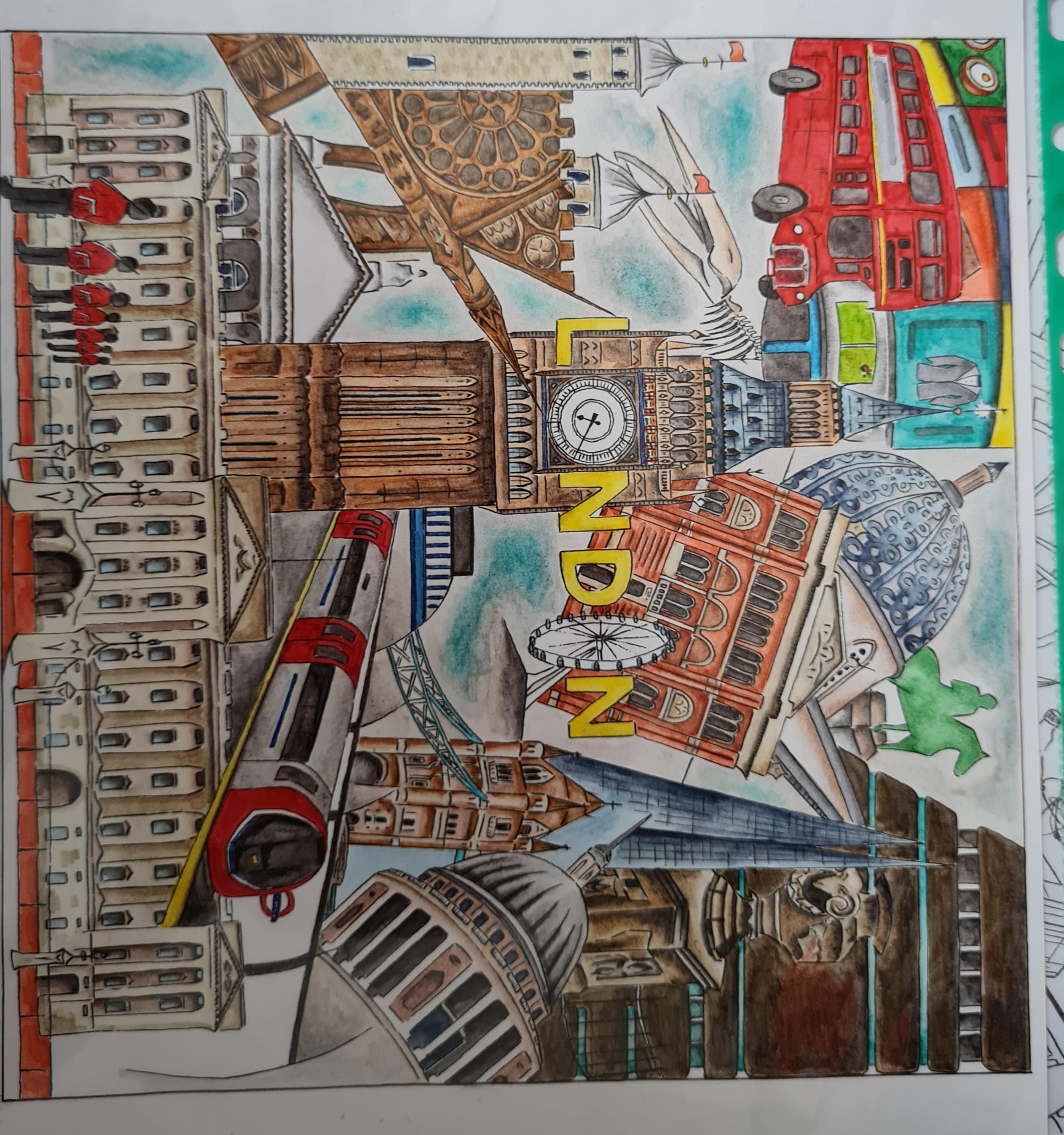 Beautifully Hand Drawn Designs of Various Cities. Come in a Variety of ...
