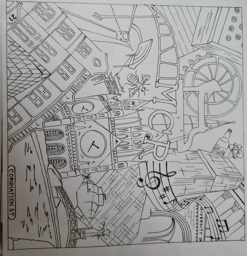 Beautifully Hand Drawn Designs of Various Cities. Come in a Variety of ...