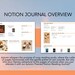 Autumn-themed Notion Reading Journal Notion Template Fall - Etsy