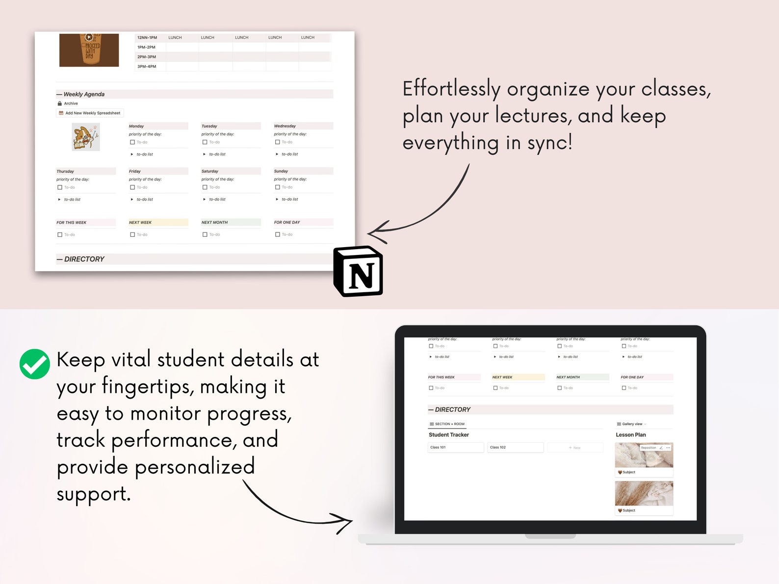 Teacher Notion Planner Teacher Notion Template Lesson - Etsy Teacher Notion Planner Teacher Notion Template Lesson - Etsy