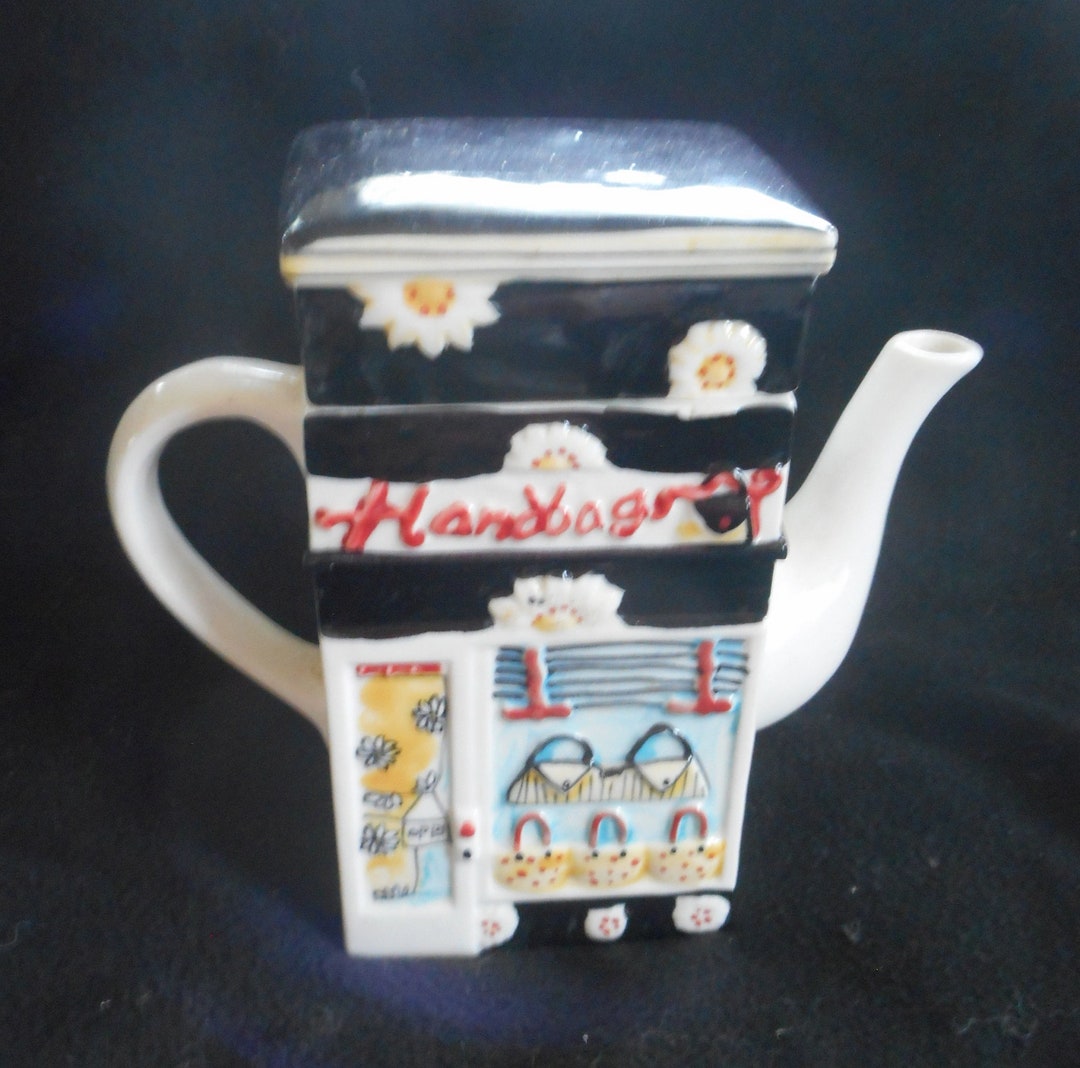 Handbag and Bank Tea Pot Building - Etsy