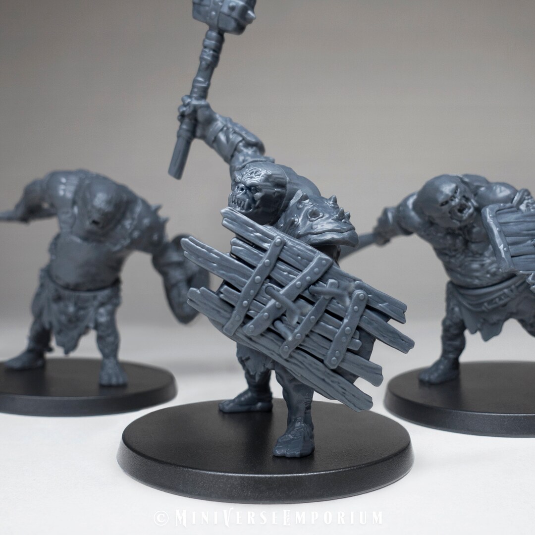 Ogre Miniature Monster Set - Etsy UK