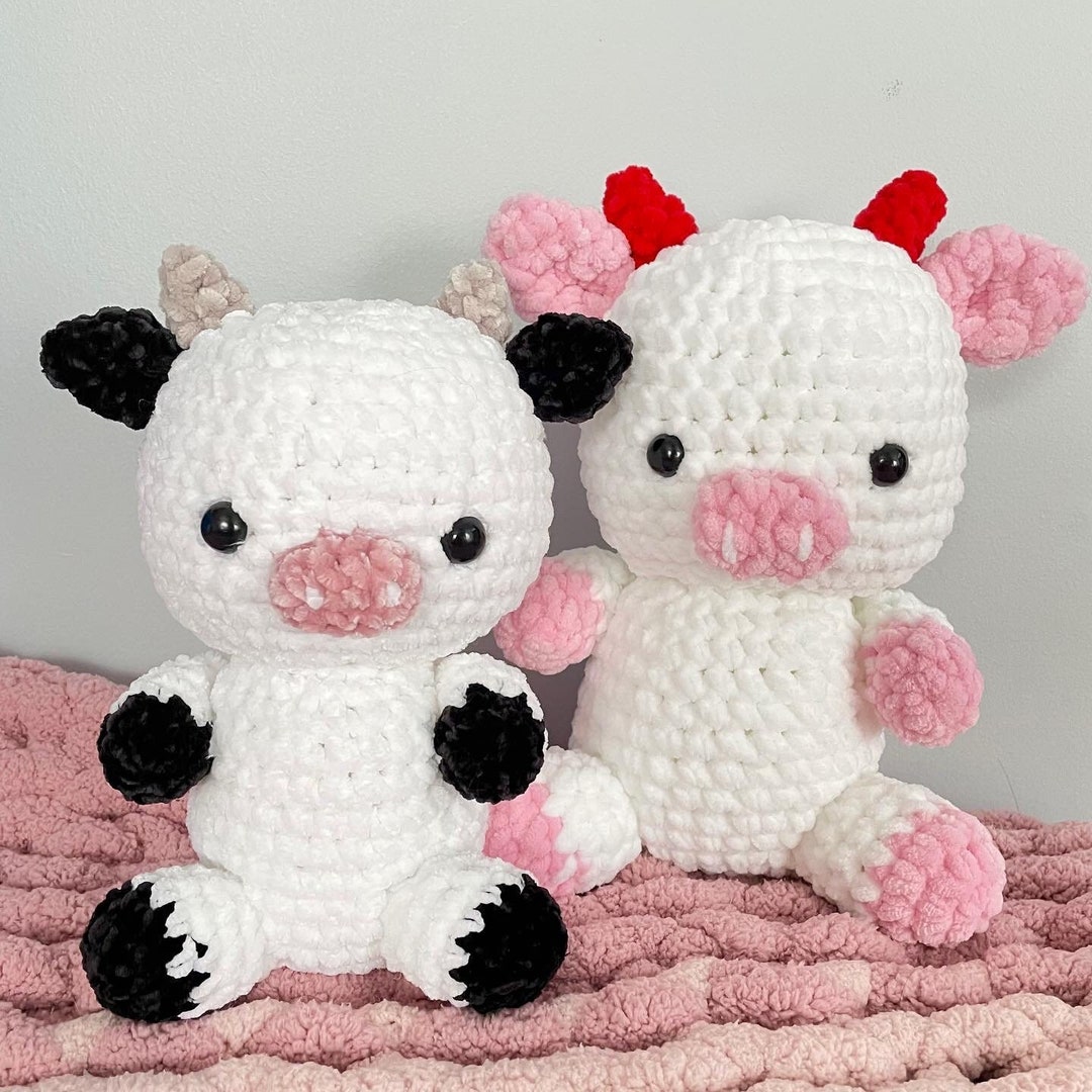 Baby Cow PDF Digital Crochet Pattern - Etsy