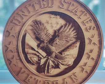 PUBLIC SAFETY BOMB Tech Badge Wood Art Plaque - Etsy