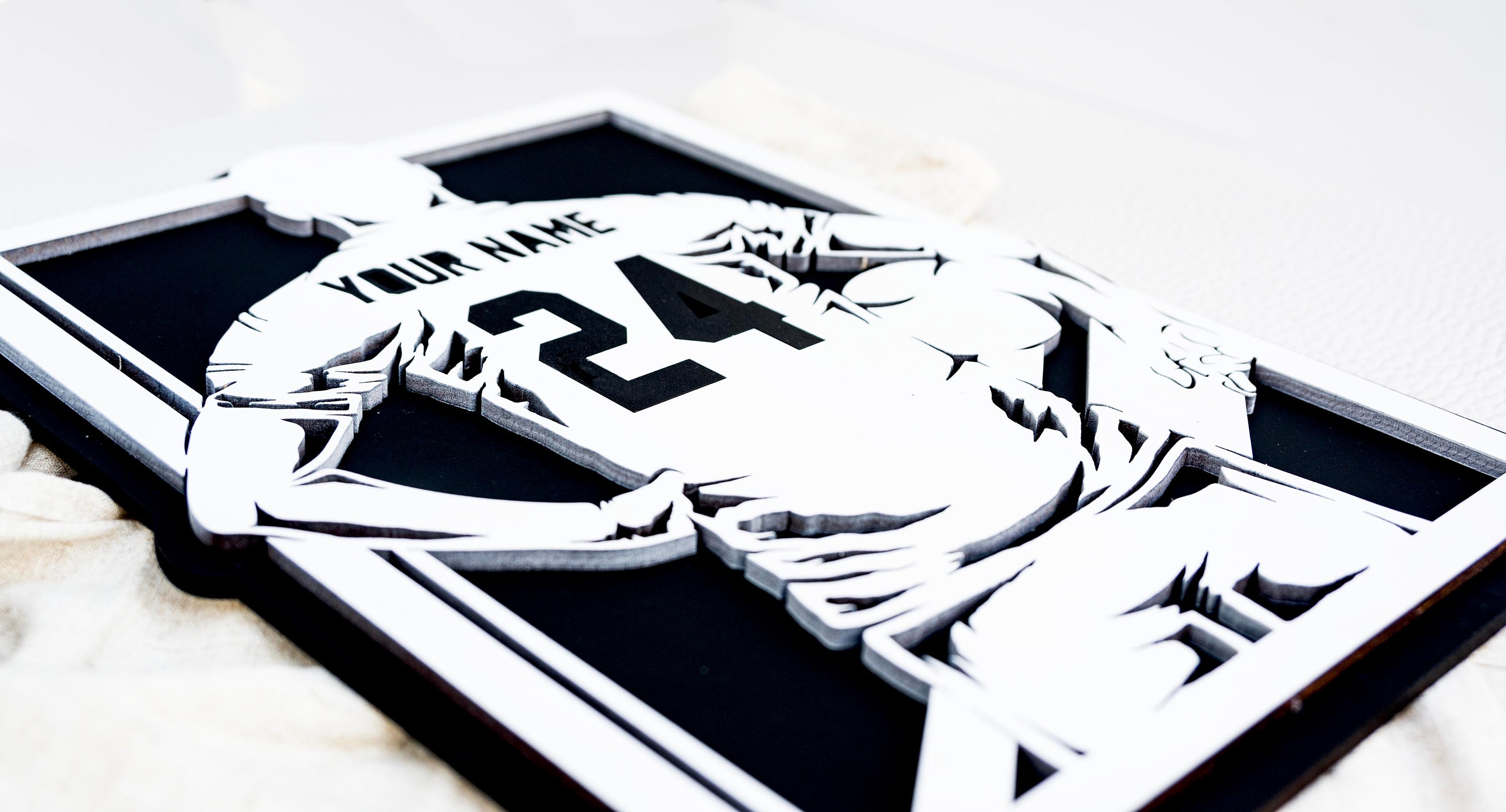 Soccer Sign, Soccer Player Wall Decor, Soccer Fan Custom Gift, Soccer ...