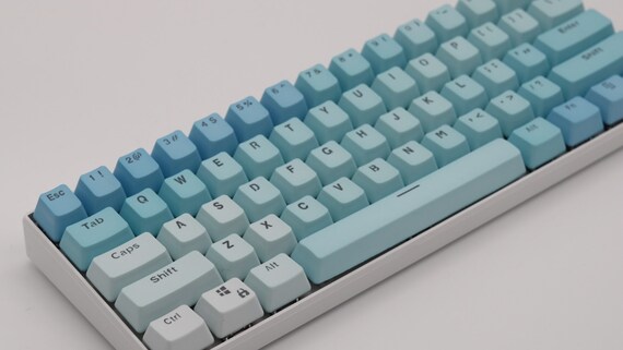 Ombre Pbt Double-shot Backlit KEYCAPS for Mechanical Keyboards | Etsy
