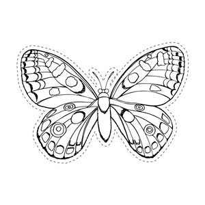 250 Color & Cut Coloring Pages - Color Your Design and Cut for Display ...