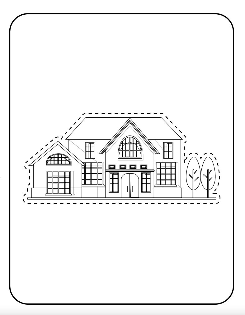 250 Color & Cut Coloring Pages Color Your Design and Cut for - Etsy