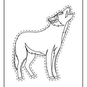 250 Color & Cut Coloring Pages - Color Your Design and Cut for Display ...