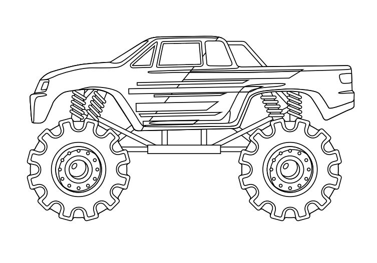 275 Vehicle Coloring Page Set 2 Easy to Hard Has - Etsy