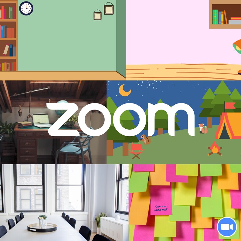 20 Backgrounds for Zoom Google Meet Microsoft Teams and - Etsy