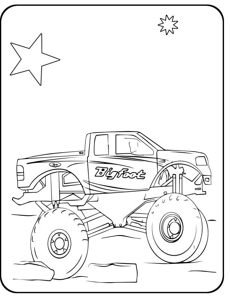 275 Vehicle Coloring Page Set 2 Easy to Hard Has - Etsy