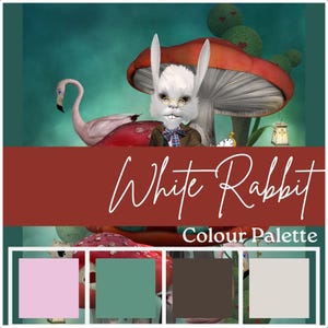 White Rabbit & the Tea Party Quality Decoupage Rice Paper - Etsy