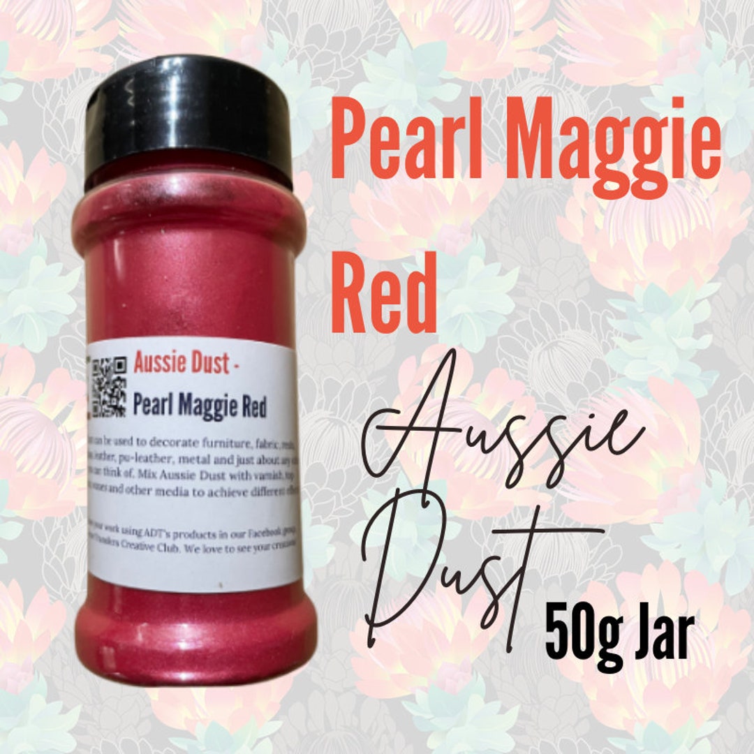 Pearl Maggie Red Aussie Dust Mica Powder - Etsy