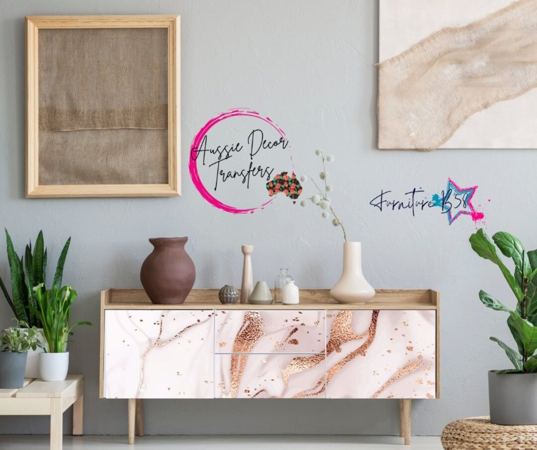 Rose Gold Marble Not Your Average Poster Print AUS Only - Etsy
