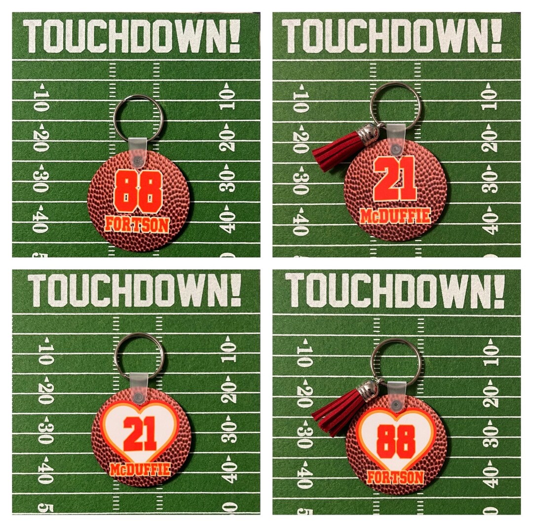Choose Your Own Kansas City Football Player Keychain - Etsy