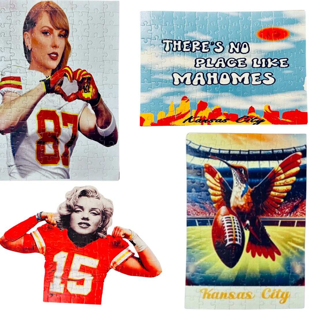 Kansas City Football 120-piece Jigsaw Puzzles – – Unique Designs ...