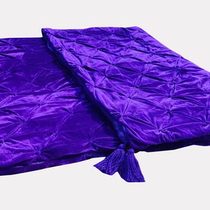 Vibrant Purple Quilt Purple Throw Blanket Throw Purple Quilt Purple ...