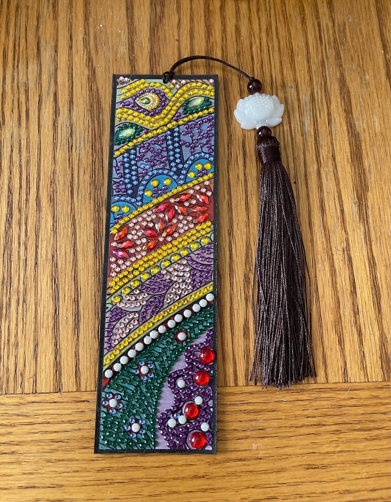 Diamond Painting Bookmarks - Etsy