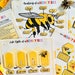 Life Cycle of a Honey Bee Printable, Bee Science Unit Study, Honey Bee ...