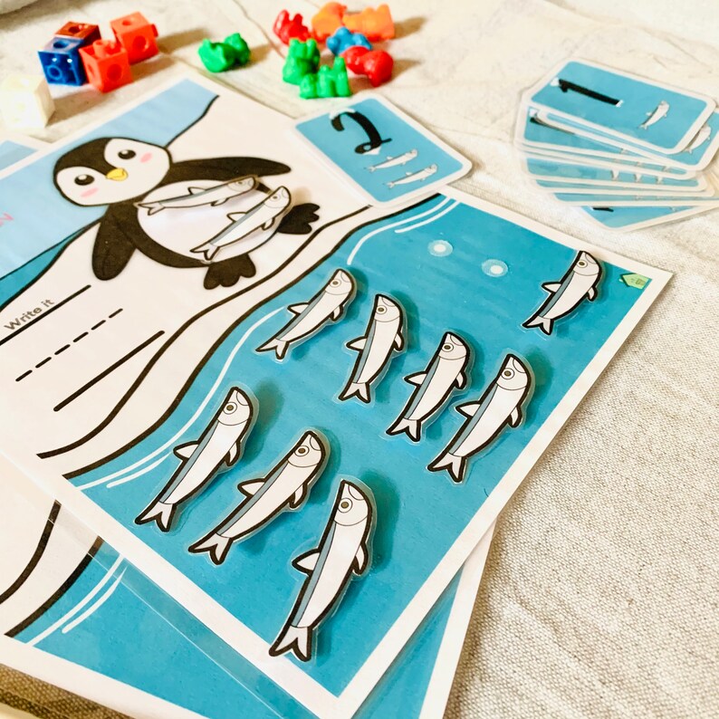 Counting Printables, Learn to Count Activity, Toddler Printables, Count ...