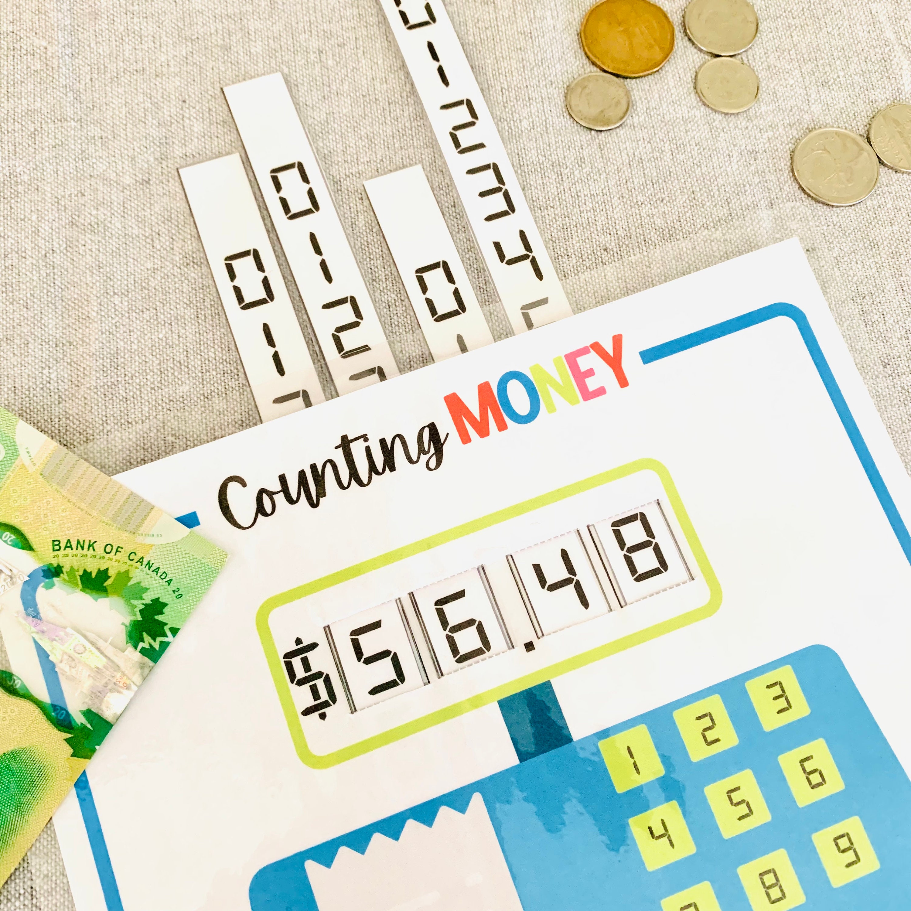 Learning Money Activity BUNDLE, Canadian Money Activity, Teach Money ...