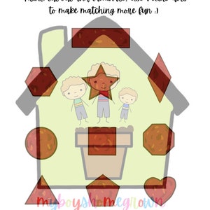 Shape Matching Printable, Pizza Shape Pepperoni Sorting Game, Shape ...