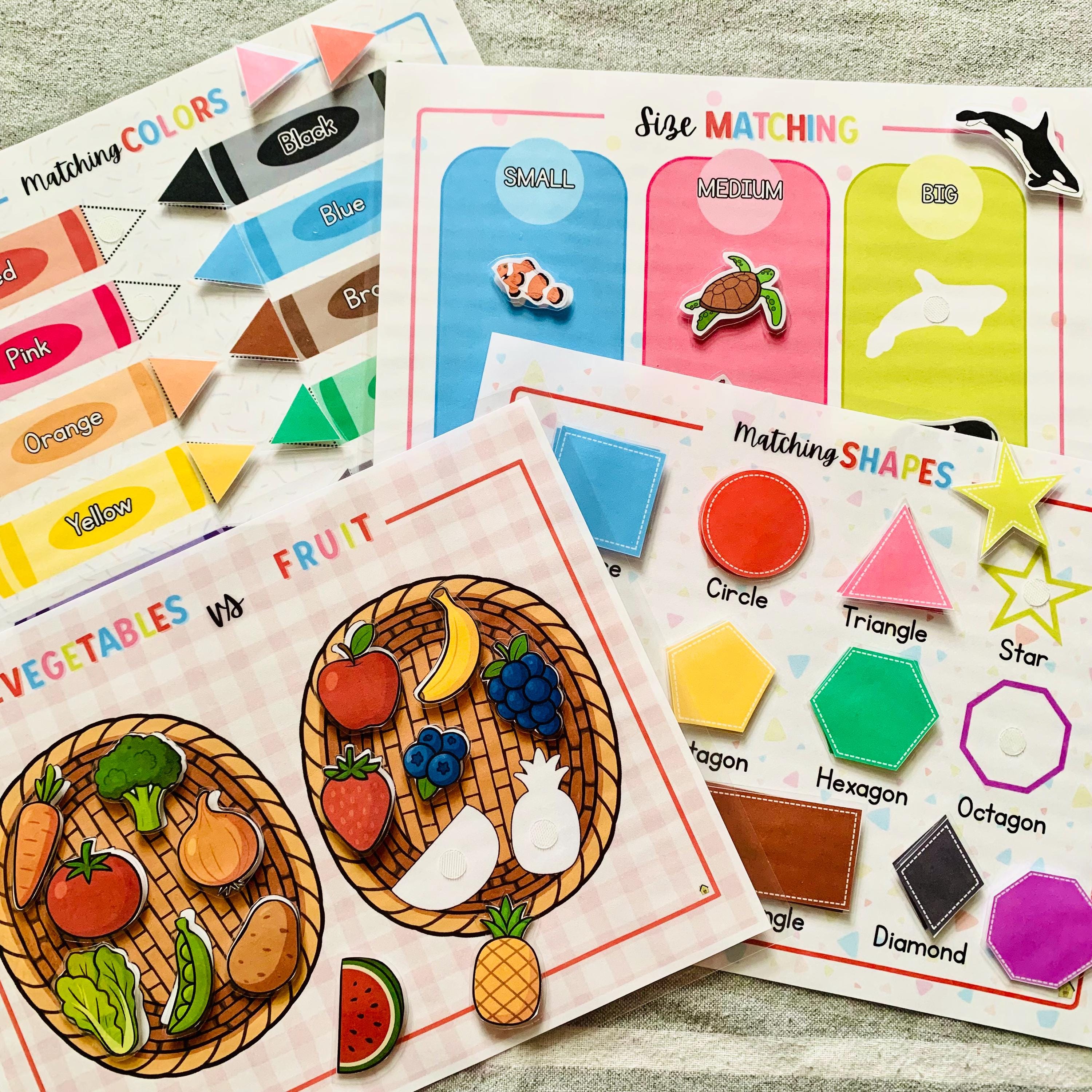 Preschool Busy Book, Toddler Printables, Learning Numbers, Learning the ...