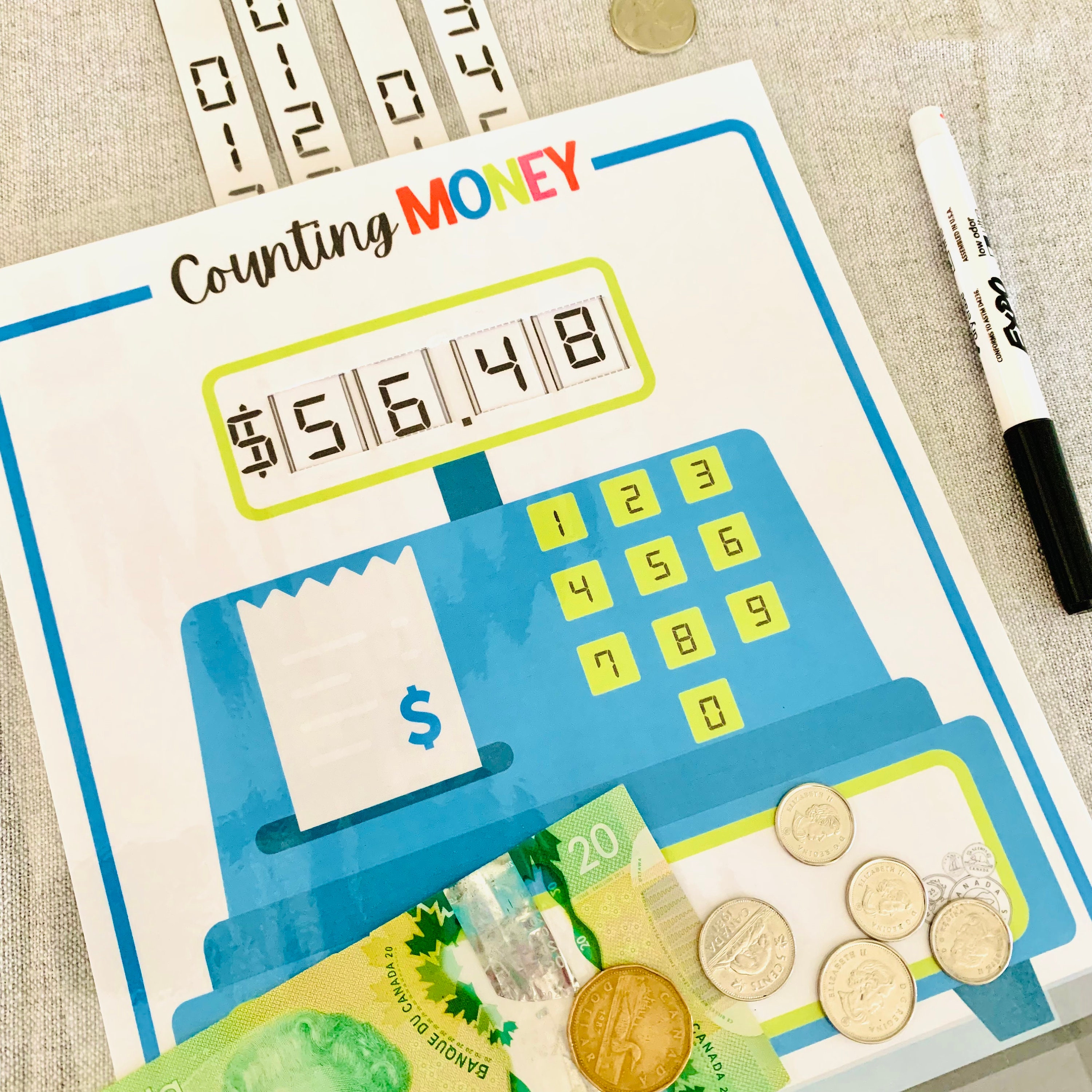 Learning Money Activity BUNDLE, Canadian Money Activity, Teach Money ...